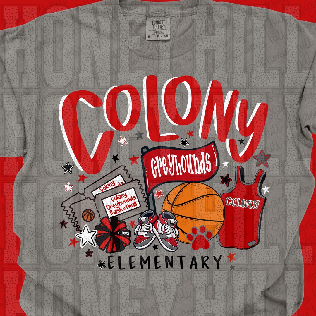 Colony Greyhounds Basketball, Game Day PNG (digital Download) - Etsy