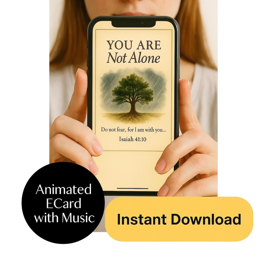 Comforting Animated E-card, Uplifting Support (MP4 Digital Download) - Etsy
