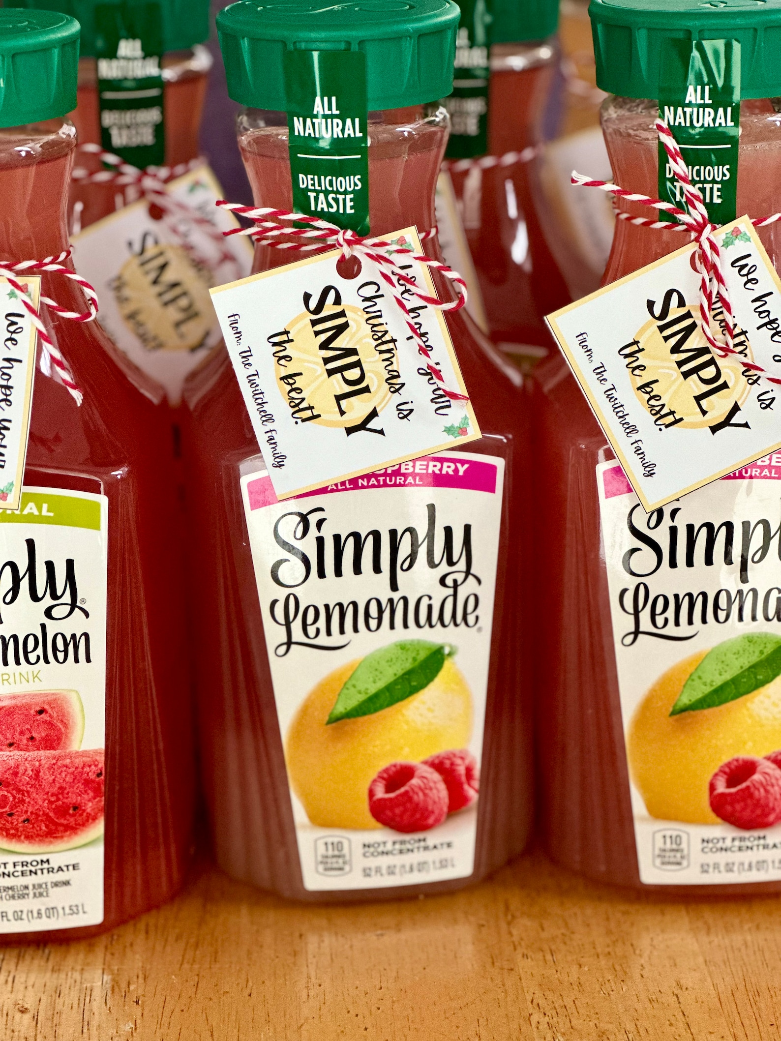 Christmas Tags, Simply the Best Merry Christmas Fun, Neighbor Gift Tags ...