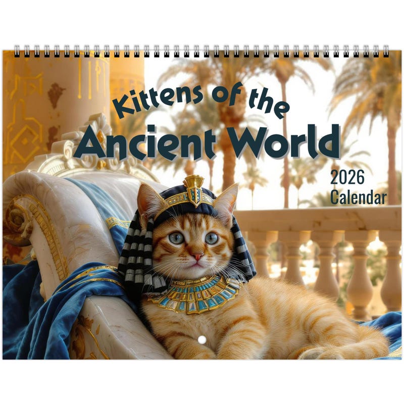 Calendar 2026 Kittens - Etsy