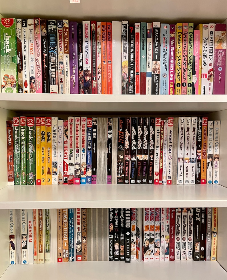 Used English Manga Mystery Box - Great Gift - Shonen, Shojo, Vintage ...