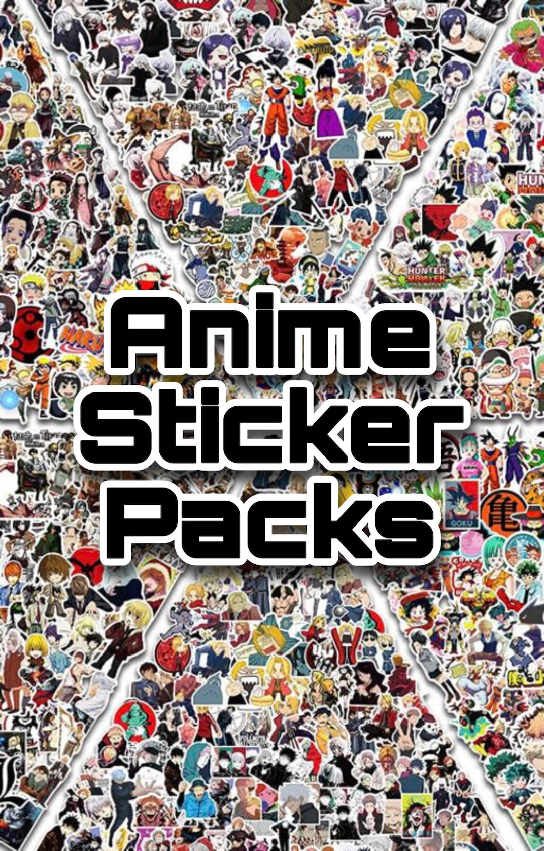 Anime Sticker Pack - Etsy