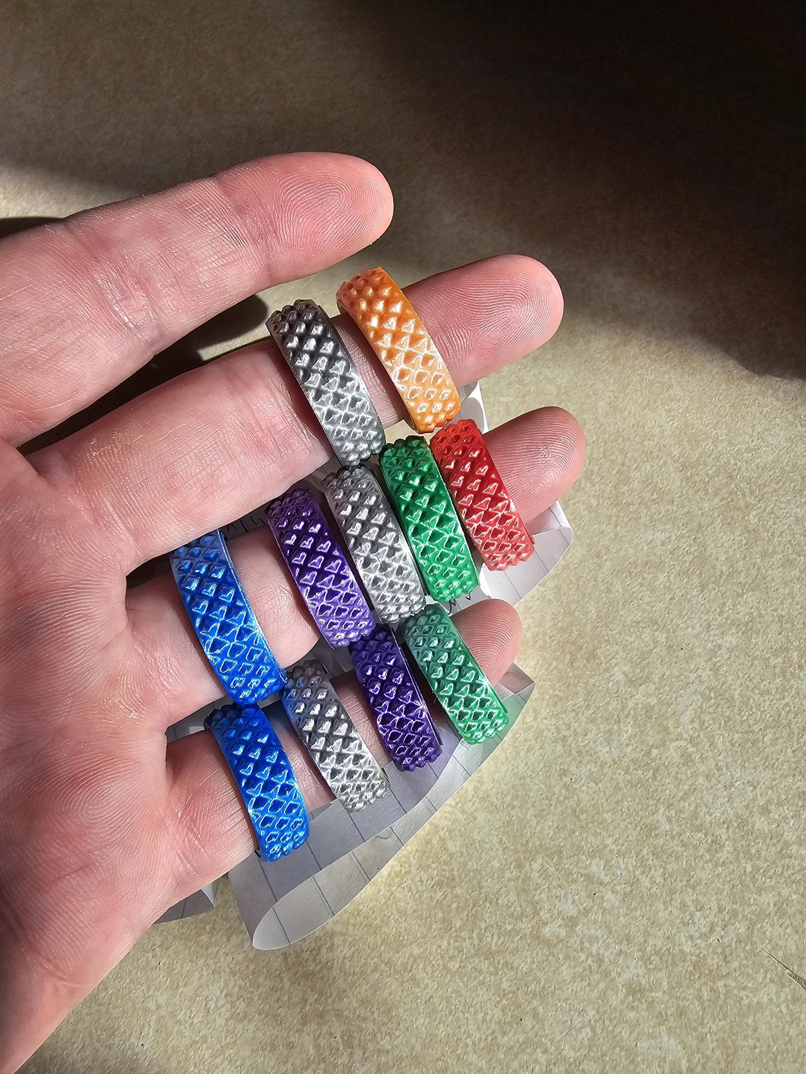 Diamond Spin Fidget Ring STL File, Knurled Fidget Ring 3D Print ...