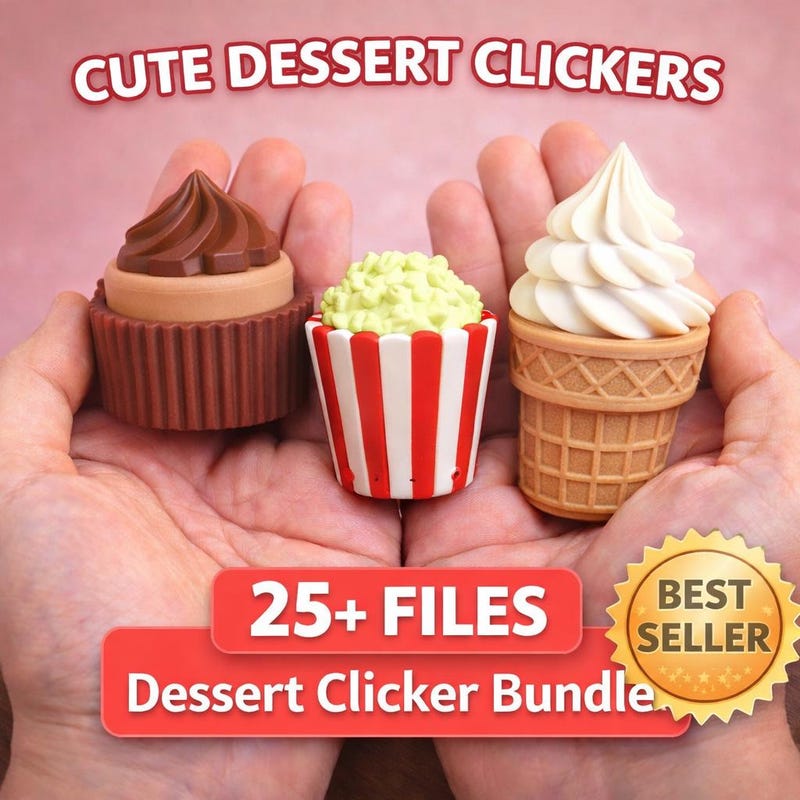 3d Printed Cookie Clicker - Etsy