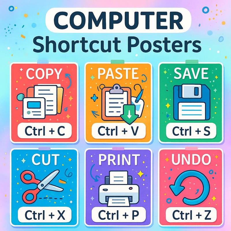 Computer Lab Decor - Etsy