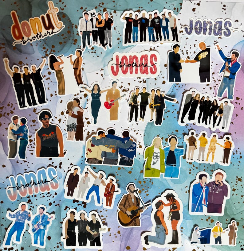 GFYH Tour Sticker Packs - Etsy