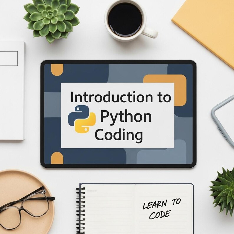 Introduction to Python Coding for Beginners | Digital Course & Tutorial ...