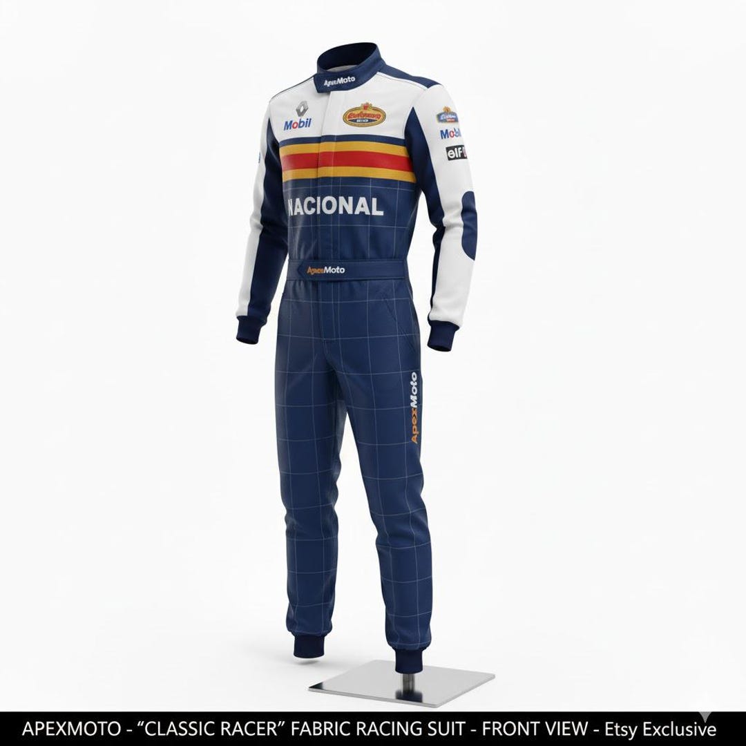 Ayrton Senna Rothmans F1 Racing Suit | Handmade Embroidered Formula 1 ...