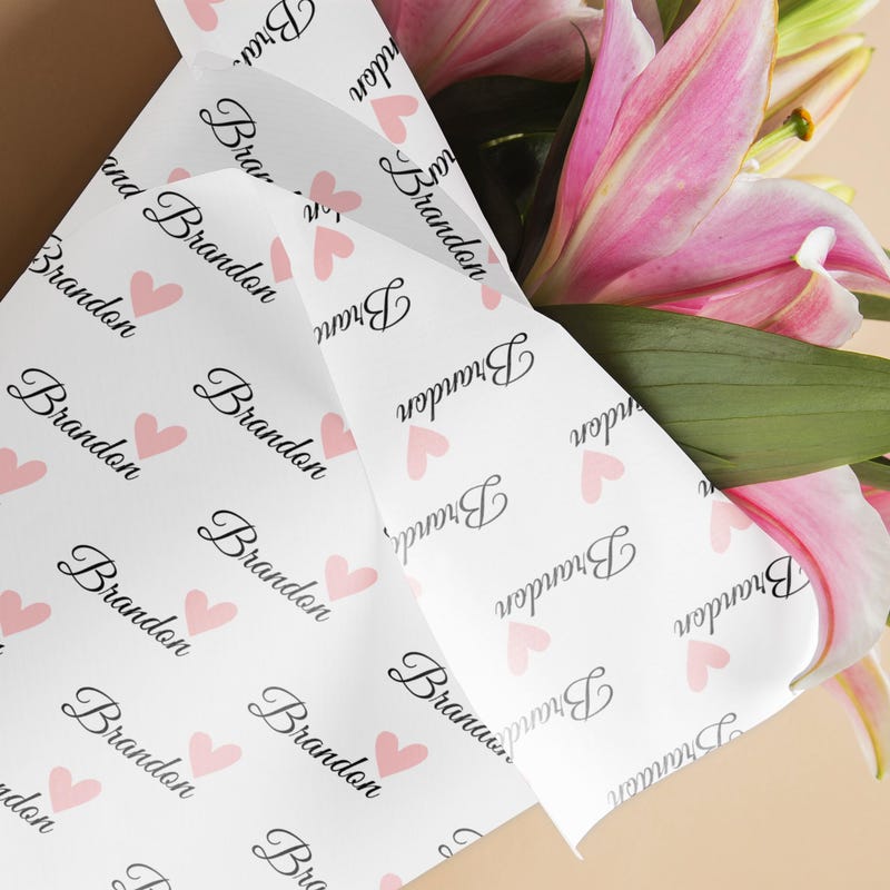 Wedding Tissue Paper - Etsy