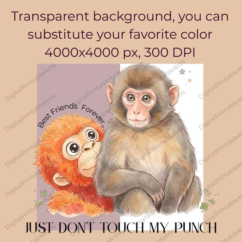 Punch Monkey PNG Bundle, Viral Plush Toy Clip Art (digital Download) - Etsy