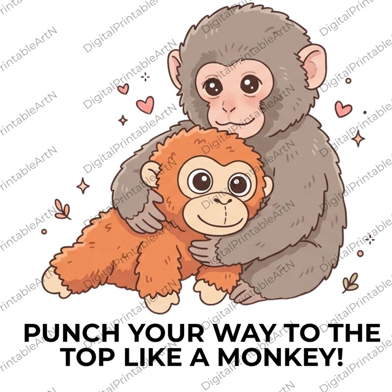 Punch Monkey PNG Bundle, Viral Plush Toy Clip Art (digital Download) - Etsy