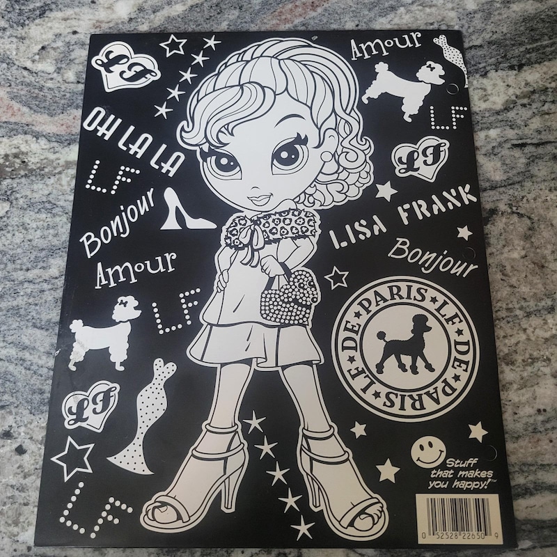 Lisa Frank Folder - Etsy