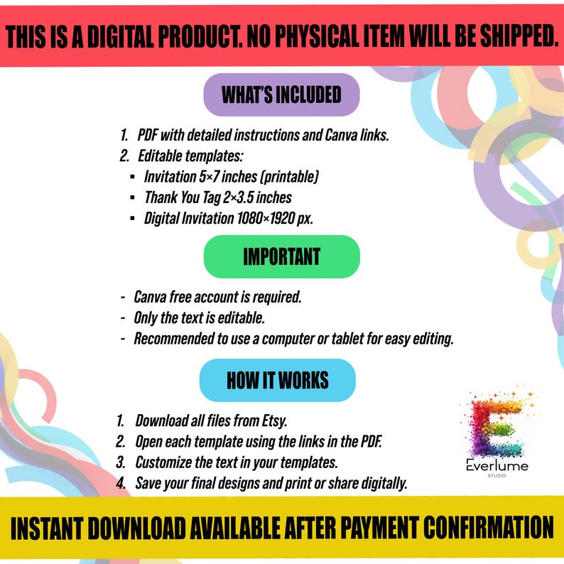 Retro Frankenstein VHS Halloween Invitation Bundle | Sci-fi Horror ...