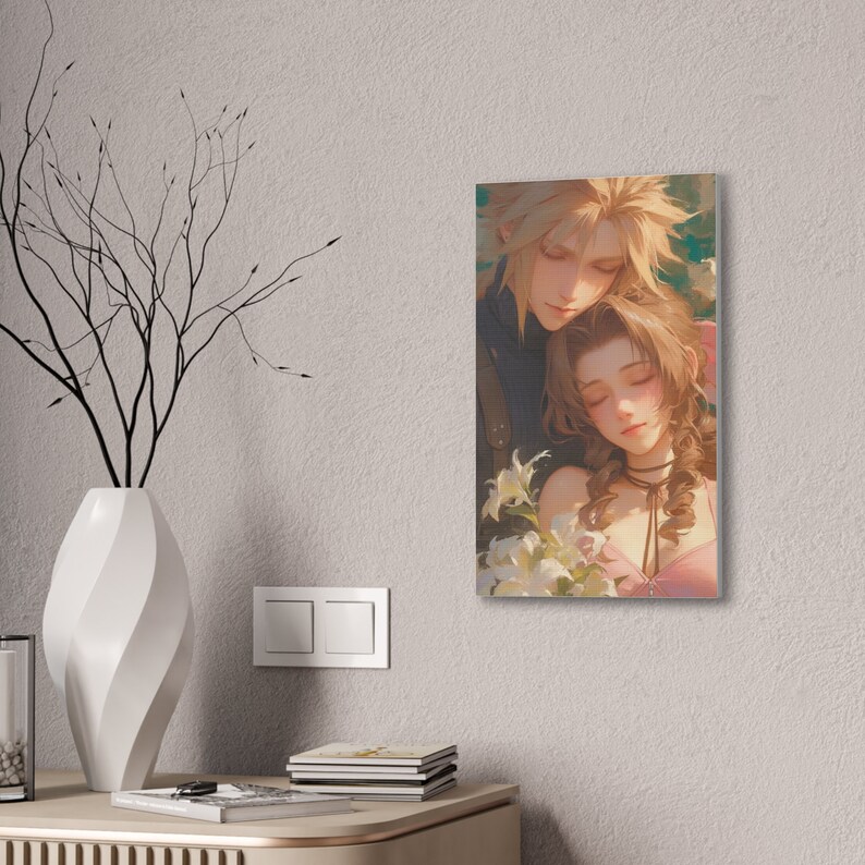 FFVII Cloud & Aerith | Digital Download, Printable SET, Phone Screen ...