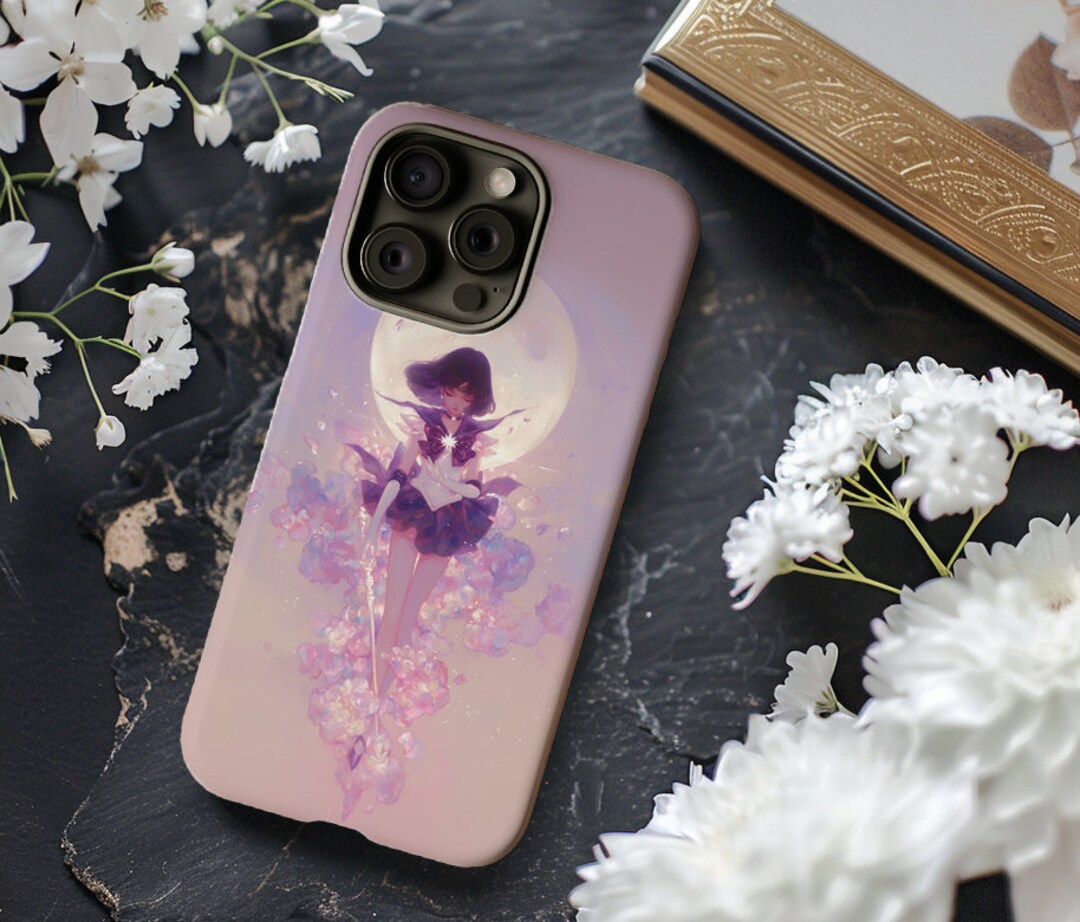 Sailor Saturn From Sailor Moon, Anime Phone Case, Sailor Moon Iphone ...