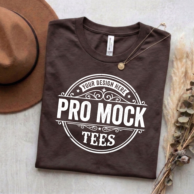 Bella Canvas 3001 Mockup Bundle | Folded Flat Lay T-shirt Mockup ...
