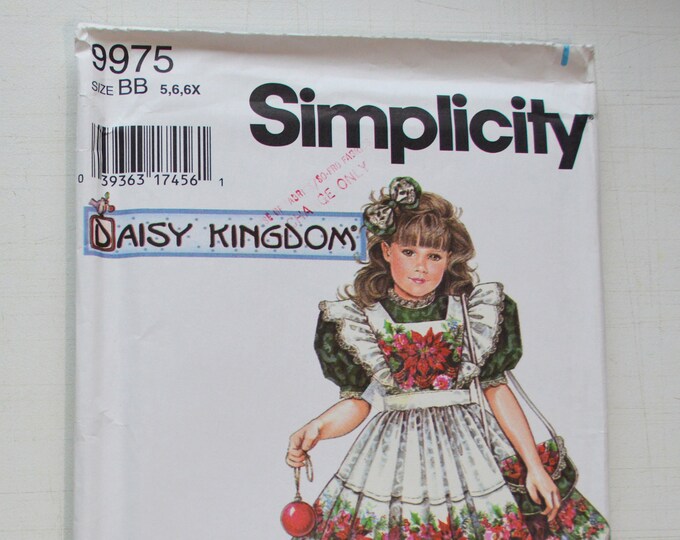 Simplicity 9975, Size 5,6,6X UNCUT, Out of Print, Vintage, Dress ...