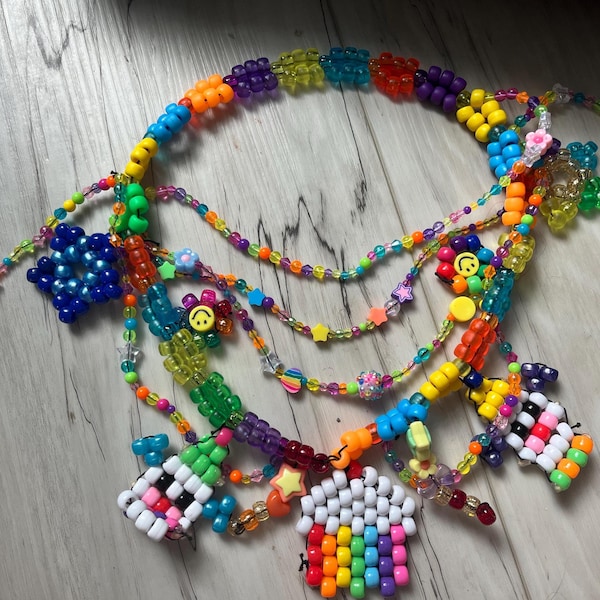 Layered Kandi Bracelet - Etsy