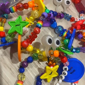 Kidcore Kandi Buttons Bracelets - Etsy