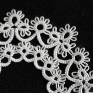 Tatted WREATH Christmas Ornament Handmade Tatting Wreath - Etsy