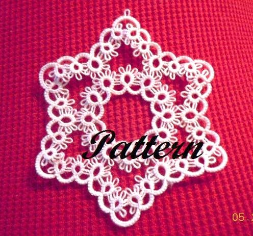 PATTERN: Tatted Star of Wonder NEW DOILY Tatting Pattern - Etsy