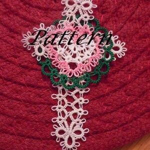 PATTERN: Tatted VICTORY of CHRIST Christmon Tatting Pattern Pattern ...