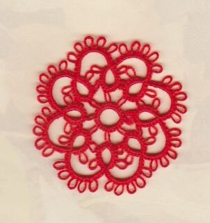 Handmade Tatting SPOOL PIN Doily Antique Sewing Machine - Etsy