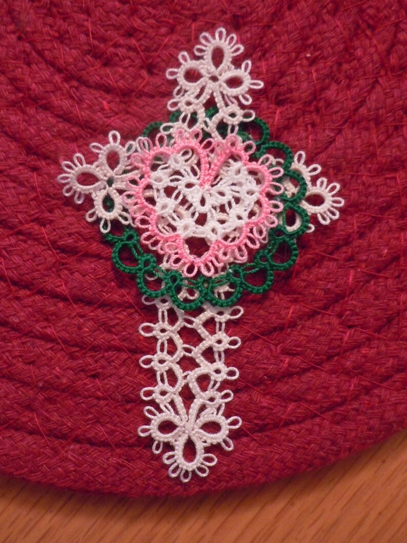 PATTERN: Tatted VICTORY of CHRIST Christmon Tatting Pattern - - Pattern ...