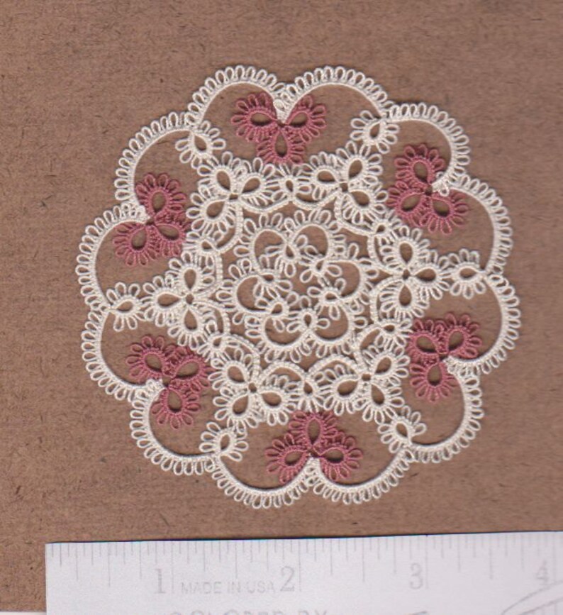 PATTERN: Tatted LACEY Snowflake and Tiny Lacey DOILY Tatting - Etsy