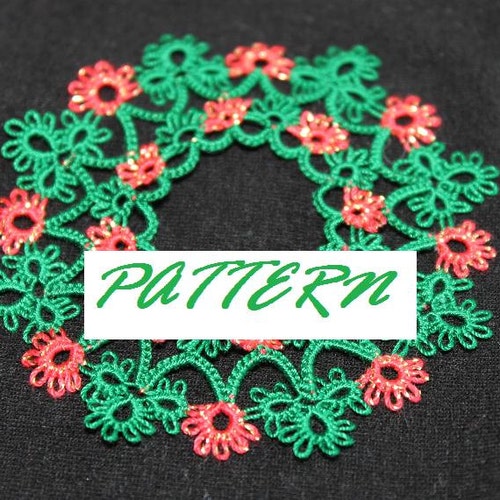 PATTERN: A Fabulous Tatted WREATH 2013 Tatting Pattern - Etsy