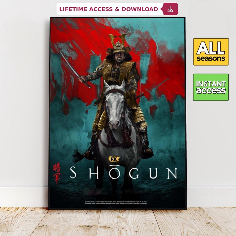 Shogun Complete Series 2024 - All Episodes, Instant Digital Download ...