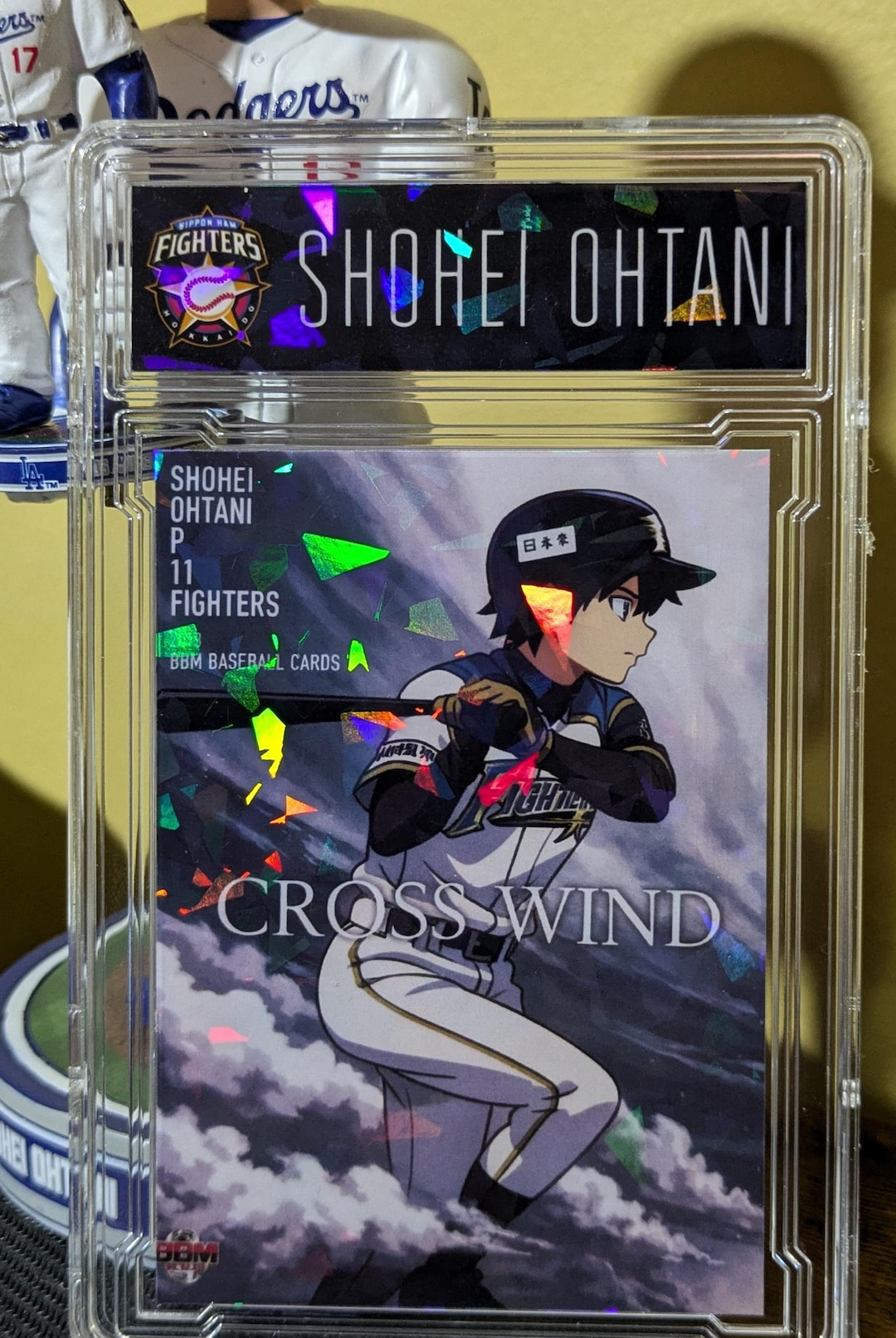 Shohei Ohtani 2013 BBM Custom Anime Style Ice Refractor Card - Etsy