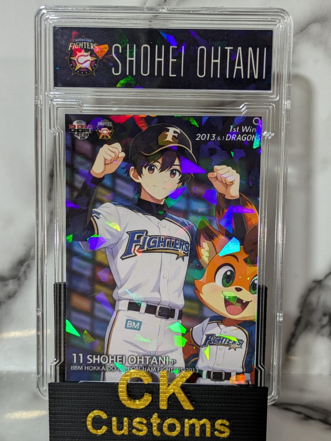 Shohei Ohtani Ice Refractor Custom BBM Fighters 3/5 - Etsy