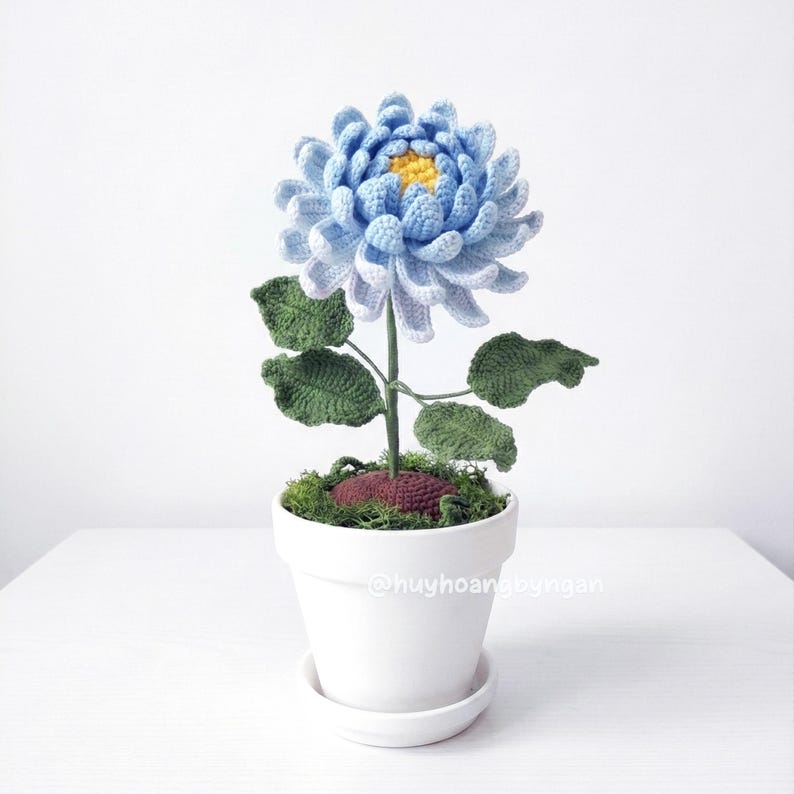 Realistic Dahlia Crochet Pattern | DIY Realistic Floral Designs ...