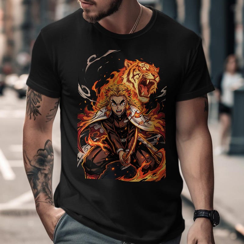 Rengoku Shirt - Etsy