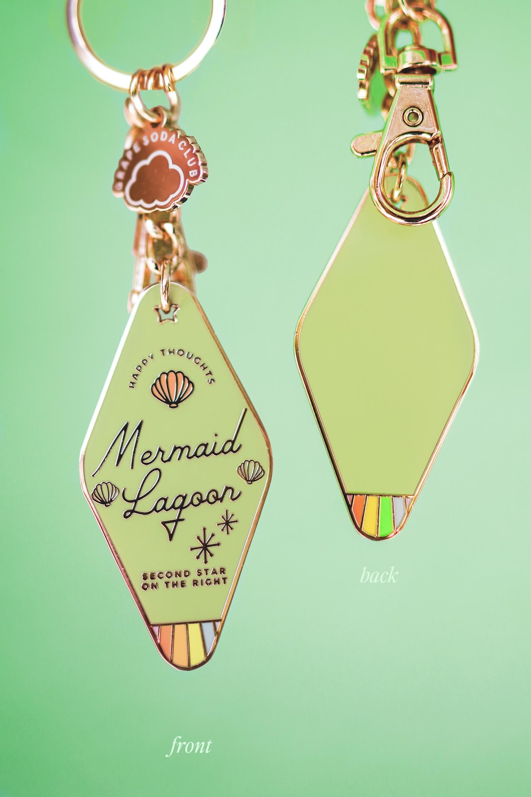 Mermaid Lagoon Disney Motel Metal Keychain – Disney’s Peter Pan ...