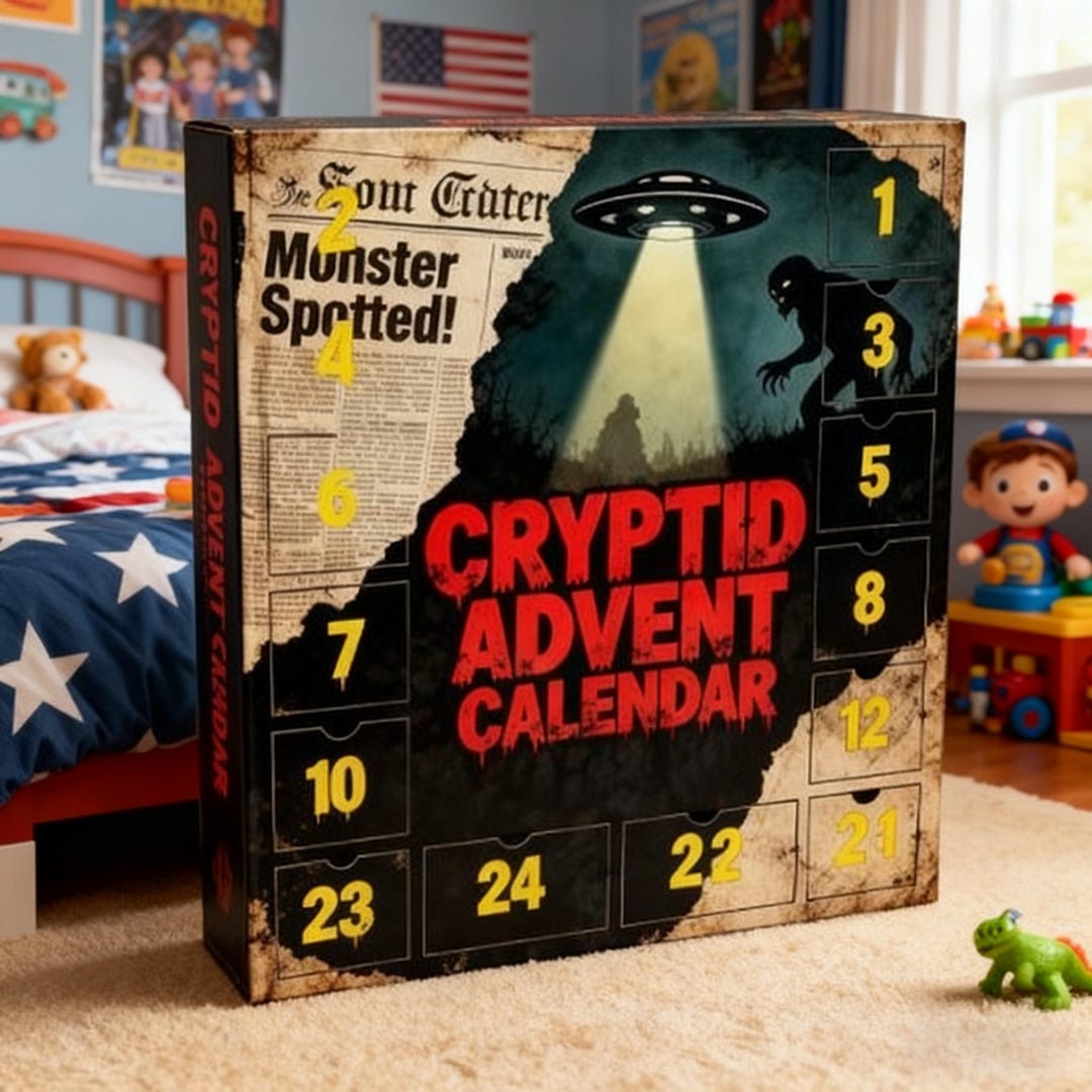 Cryptid Advent Calendar 2025 - Etsy