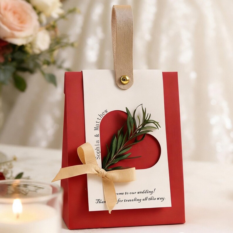 Customizable Wedding Welcome Gift Boxes (handmade & Personalized With ...