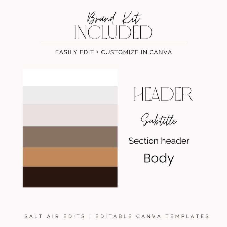 Bakery Business Email Signature Template, Editable Canva Design ...