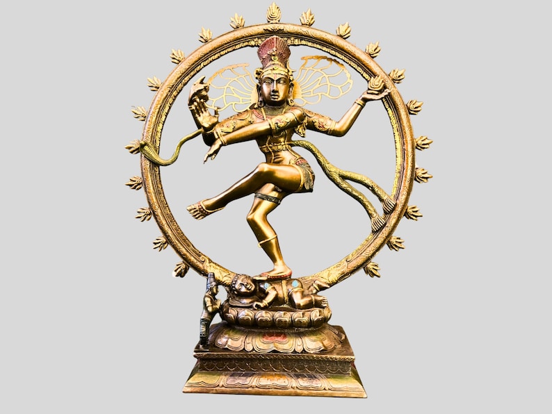 Bronze Bonded Nataraja Statue, Lord Shiva Dancing Sculpture, Nataraj ...