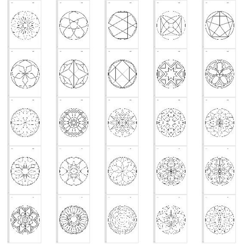 101 Mandala Coloring Pages for Beginners: A4 Printable Designs (digital ...