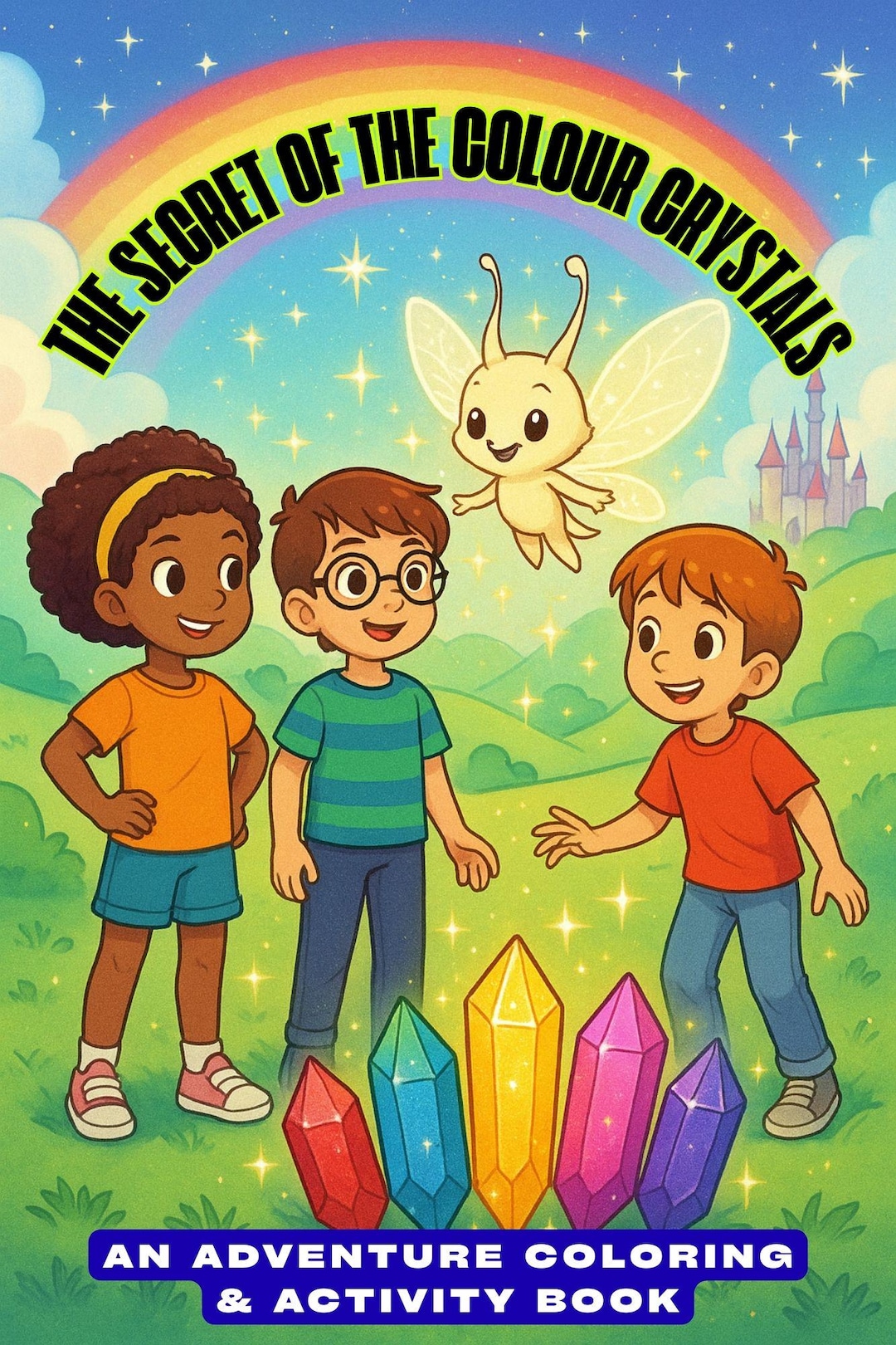 Crystal Adventure Coloring Book: Mazes, Puzzles, Games (digital PDF ...