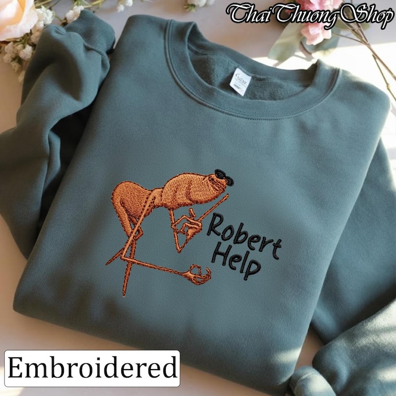 Robert the Worm Sweater - Etsy