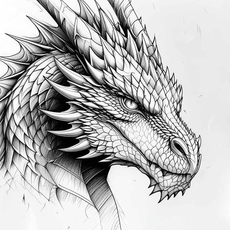 100 Dragon Coloring Pages - 100 Adult and Kids Dragon Coloring Book ...