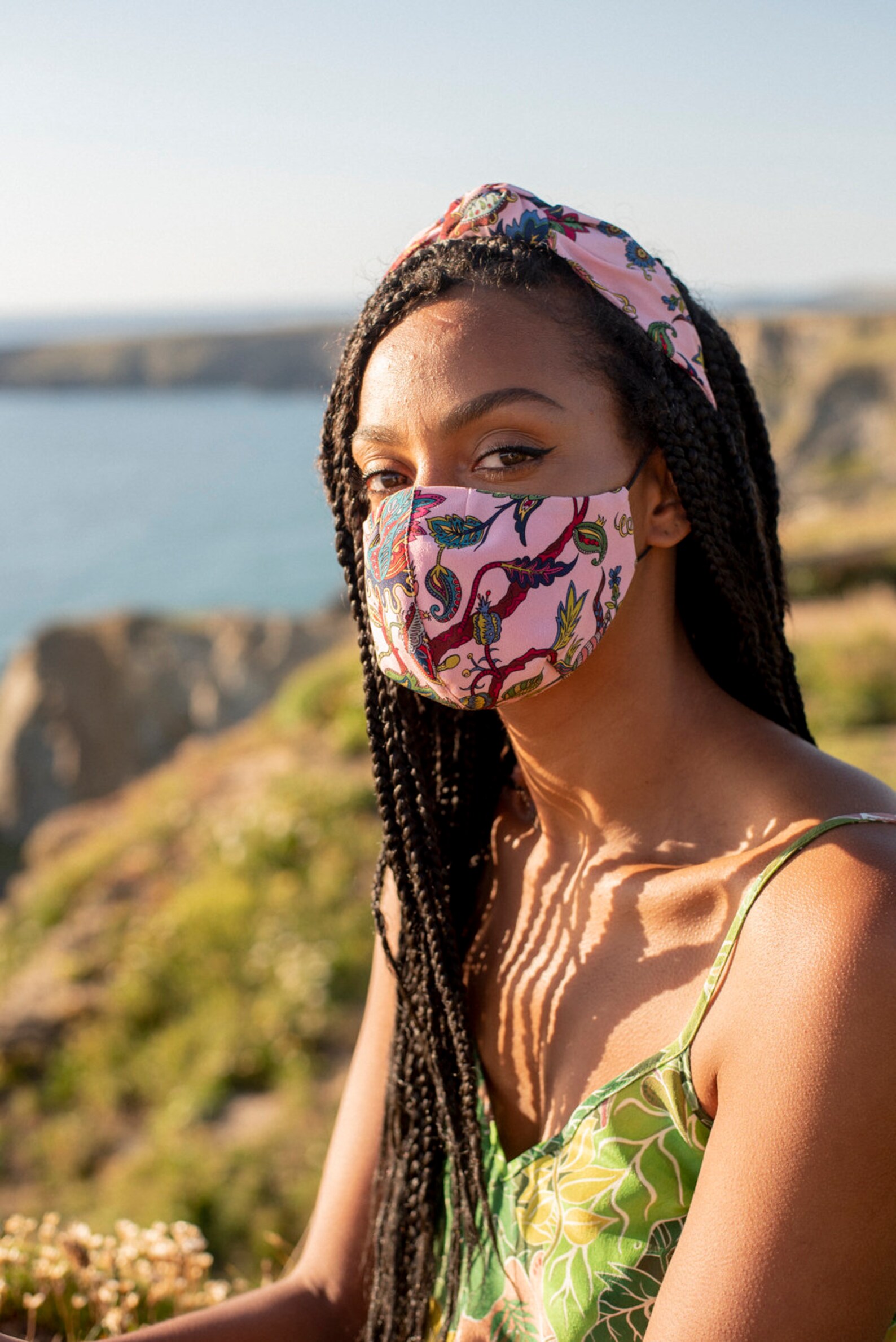 Silk Face Mask in EDEN - Etsy