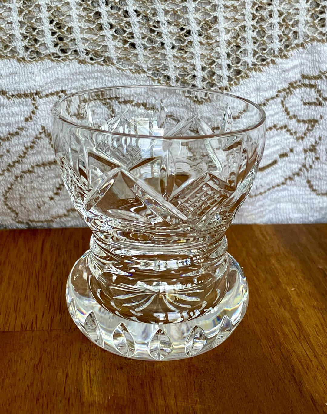 Royal Doulton Crystal Posey Vase - Etsy