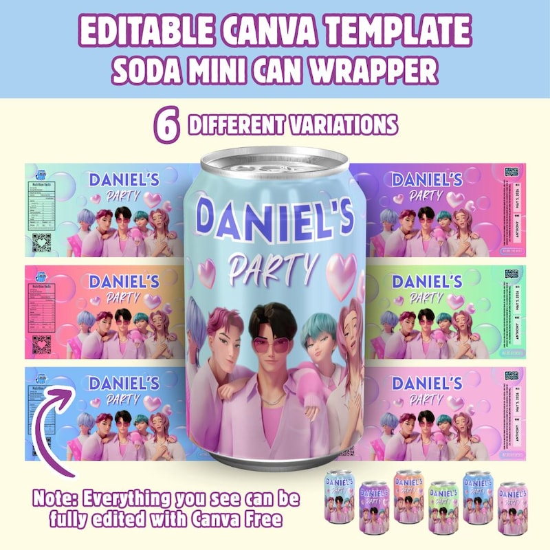 Saja Boys Soda Can - Etsy