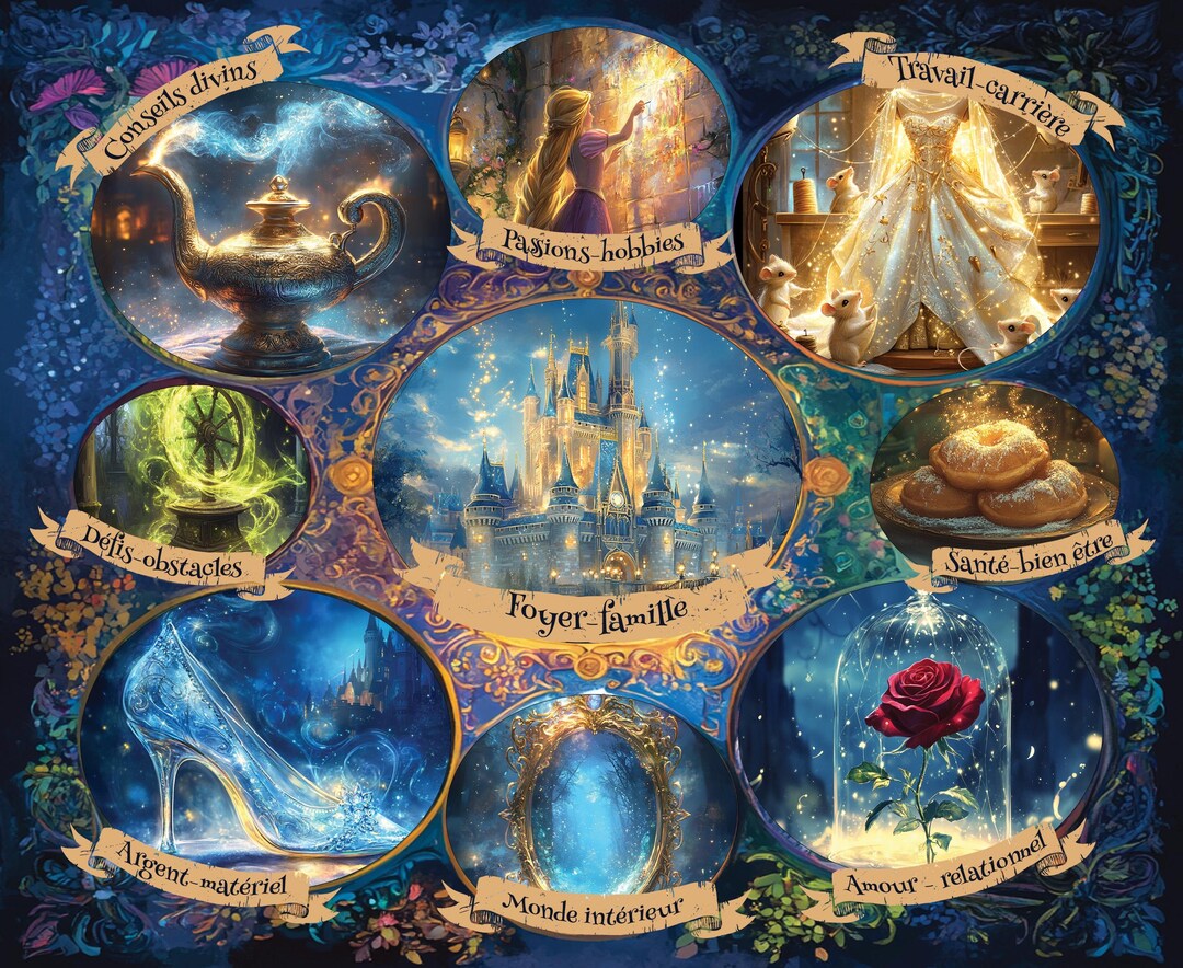 Divination Game Mat – Fairy Tale (PDF to Download) - Etsy