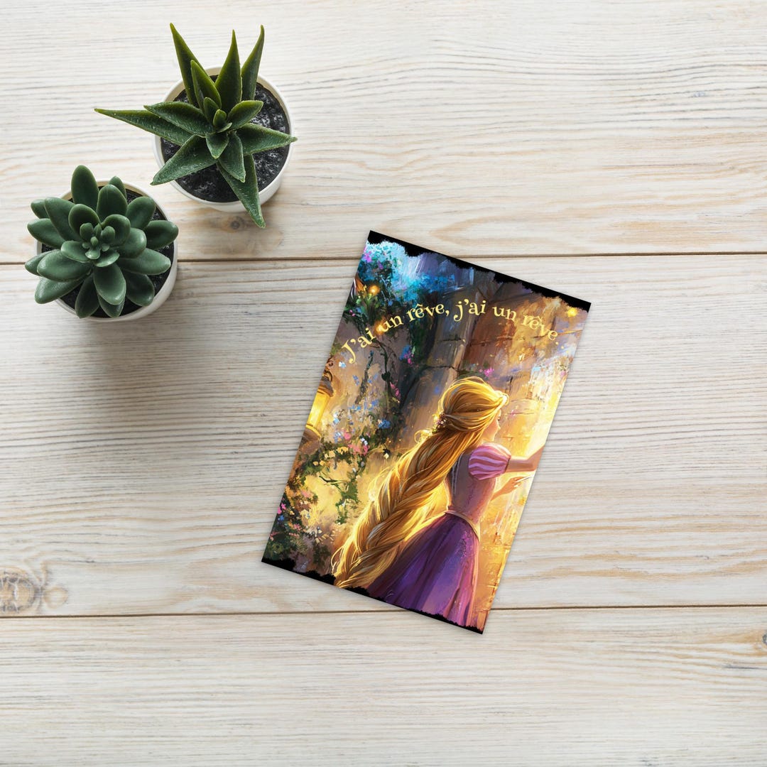 Rapunzel - Postcard - Fairy Tales Collection - Etsy