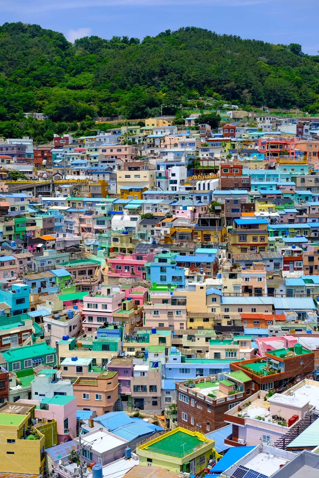 Busan Gamcheon Village | Colorful Houses Korea | Vibrant Urban Wall Art ...